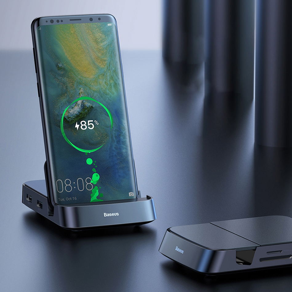 Baseus Mate USB Type-C Hub Docking Station Stand for Phone